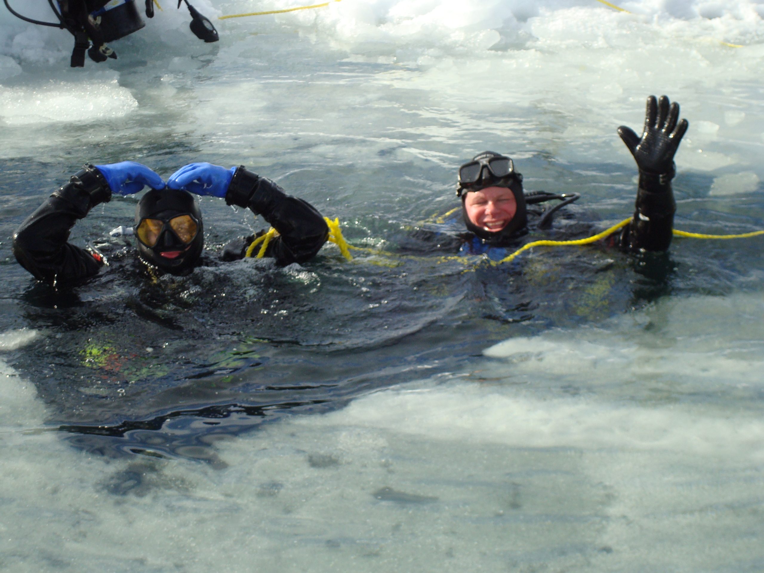 Scuba Diving in a Wet-Suit or Dry-Suit